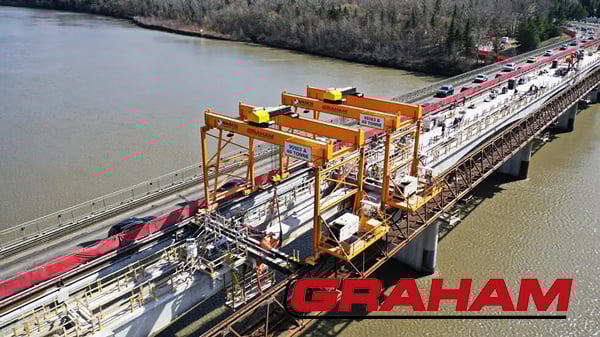 Gantry Cranes Help Graham Construction Keep Vital Bridge Open During ...