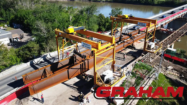 Gantry Cranes Help Graham Construction Keep Vital Bridge Open During ...