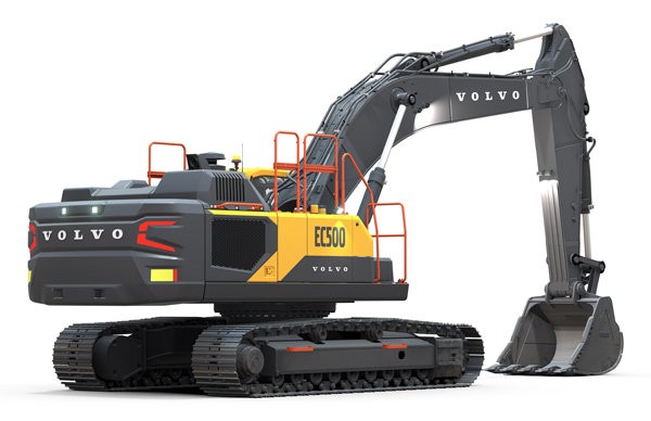 Volvo Launches EC500 Next Generation Excavator | Supply Post - Canada's ...