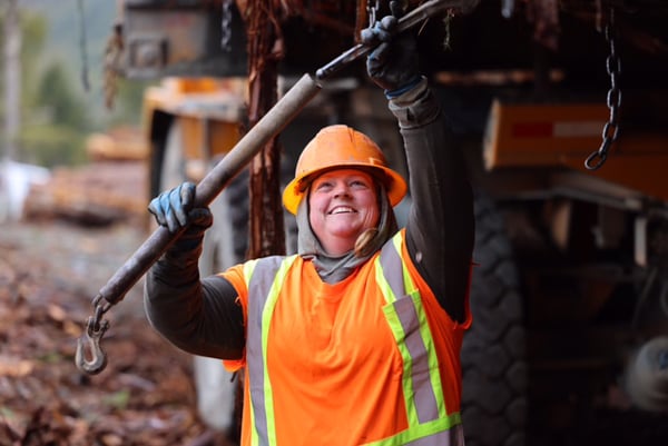 Meet Jill Telosky: Log Truck Driver | Supply Post - Canada's #1 Heavy ...