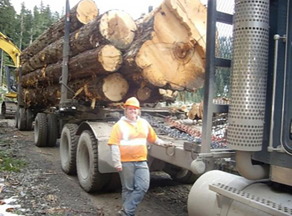 Meet Jill Telosky: Log Truck Driver | Supply Post - Canada's #1 Heavy ...
