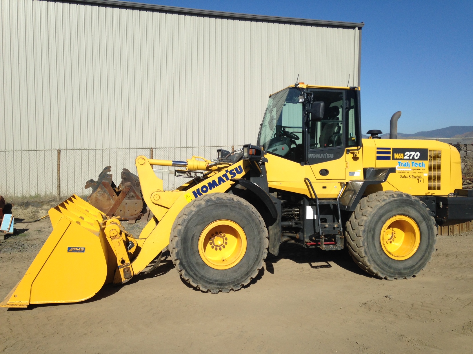 2014 Komatsu WA270-7 (For Sale or Rent)