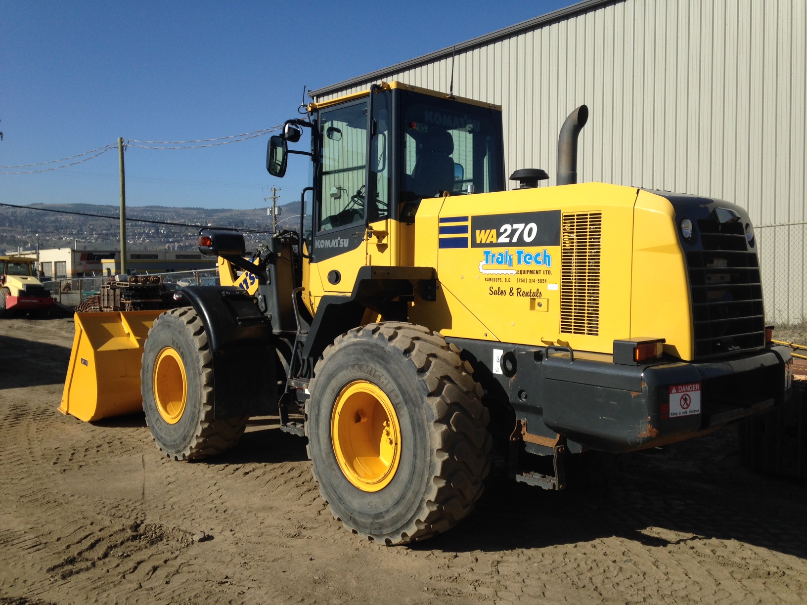 2014 Komatsu WA270-7 (For Sale or Rent)